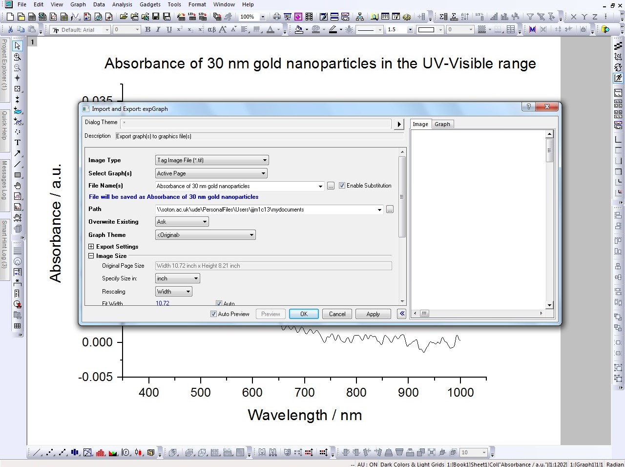 PChem Teaching Lab | Origin 17